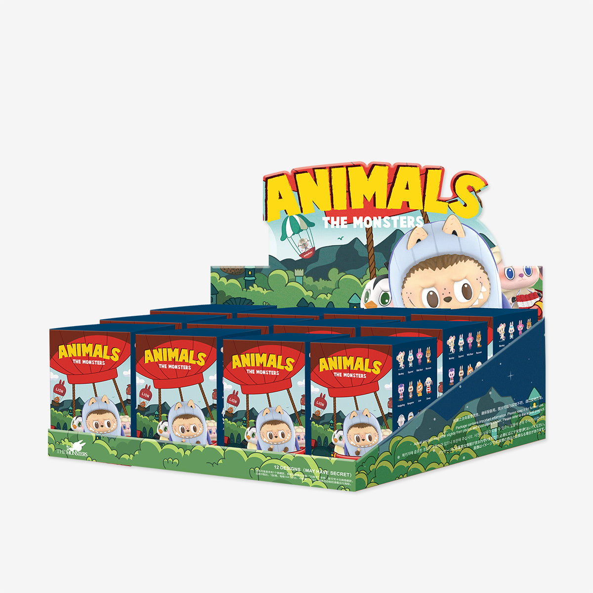THE MONSTERS Animals Series – Top Canvas
